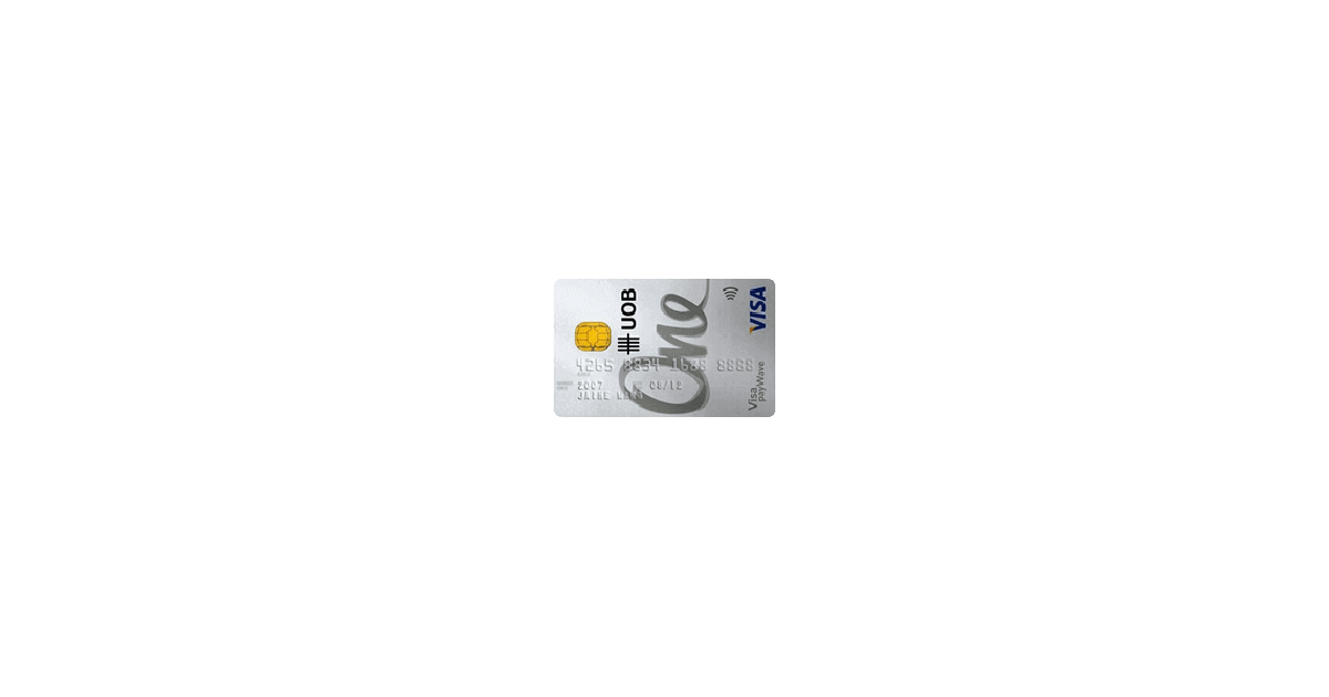 2024 UOB One Platinum Credit Card - 5% Cashback on Spending
