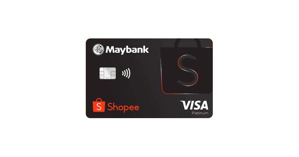 Maybank Shopee Visa Platinum Card - 5X Shopee Coins